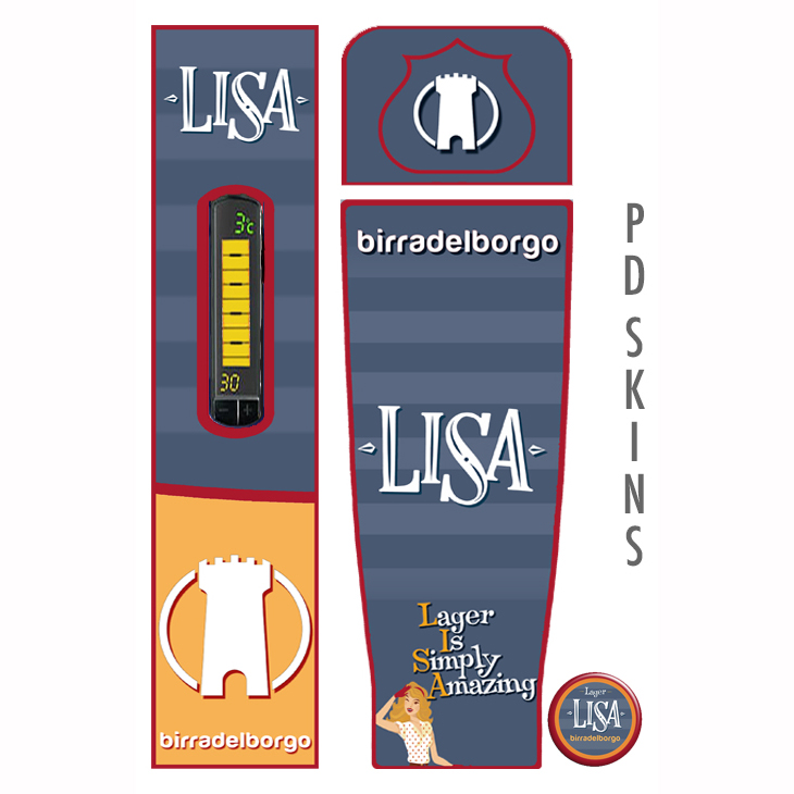 Lisa Perfect Draft Skin – thebeerhoose.co.uk
